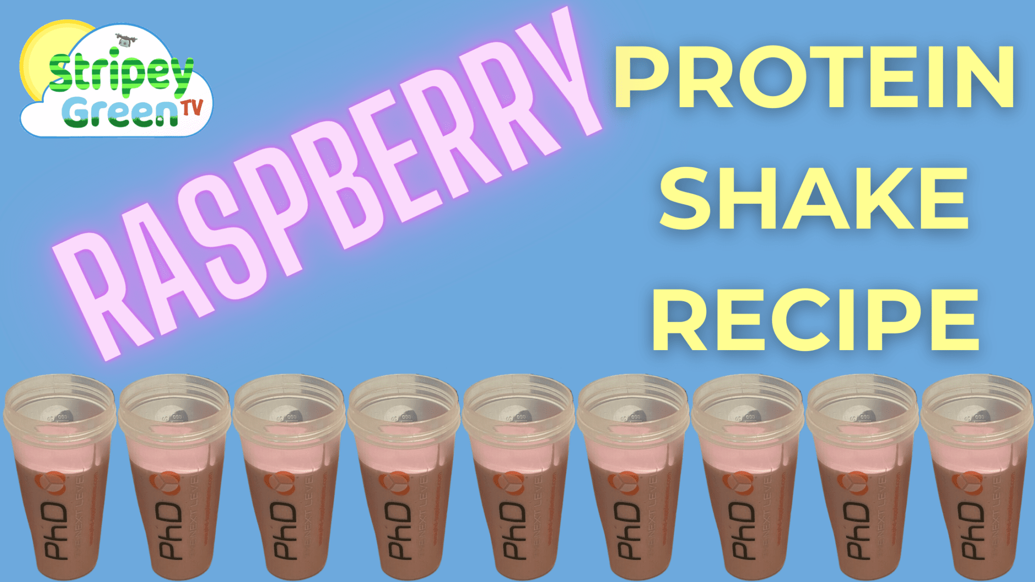 Best Golf Raspberry Protein Shake