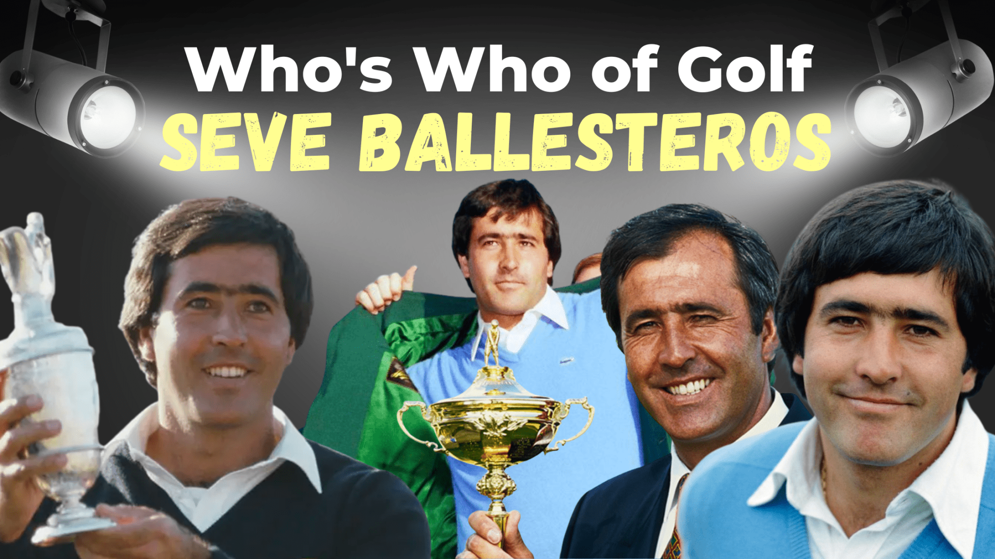 Seve Ballesteros - Profile ️ - Stripey Green TV