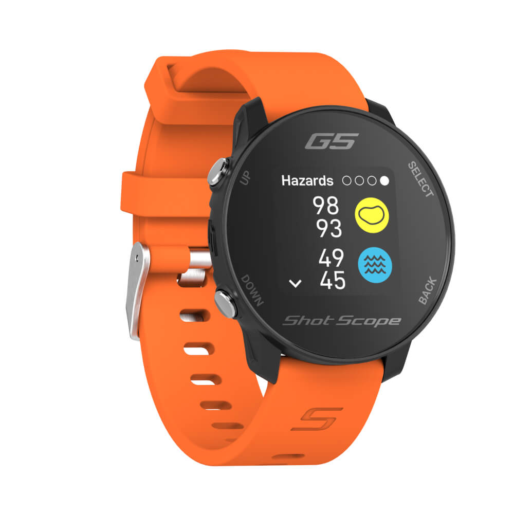 Shot Scope G5 GPS Golf Watch - Review - Stripey Green TV
