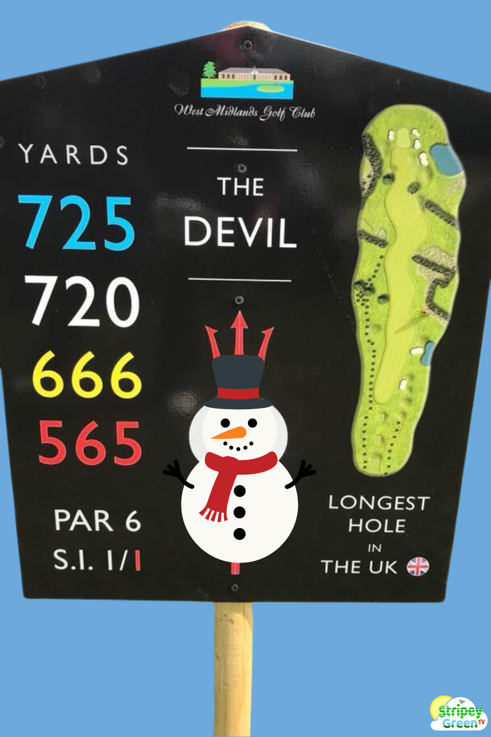 What Is a Snowman in Golf? - Top Golf Terms Explained - Stripey Green TV