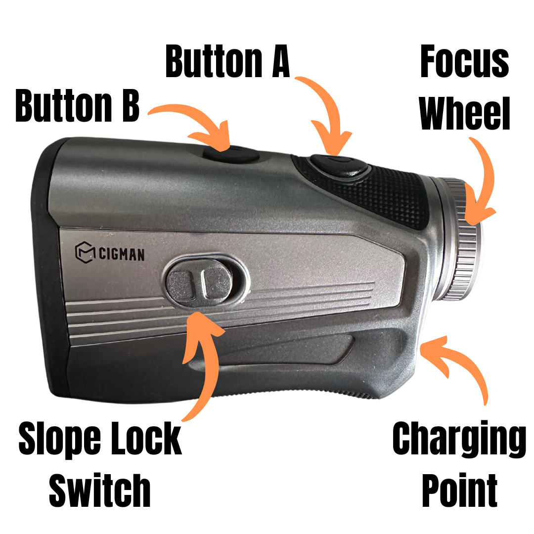 CIGMAN CT-1000 Golf Laser Rangefinder with Slope - Review - Stripey ...