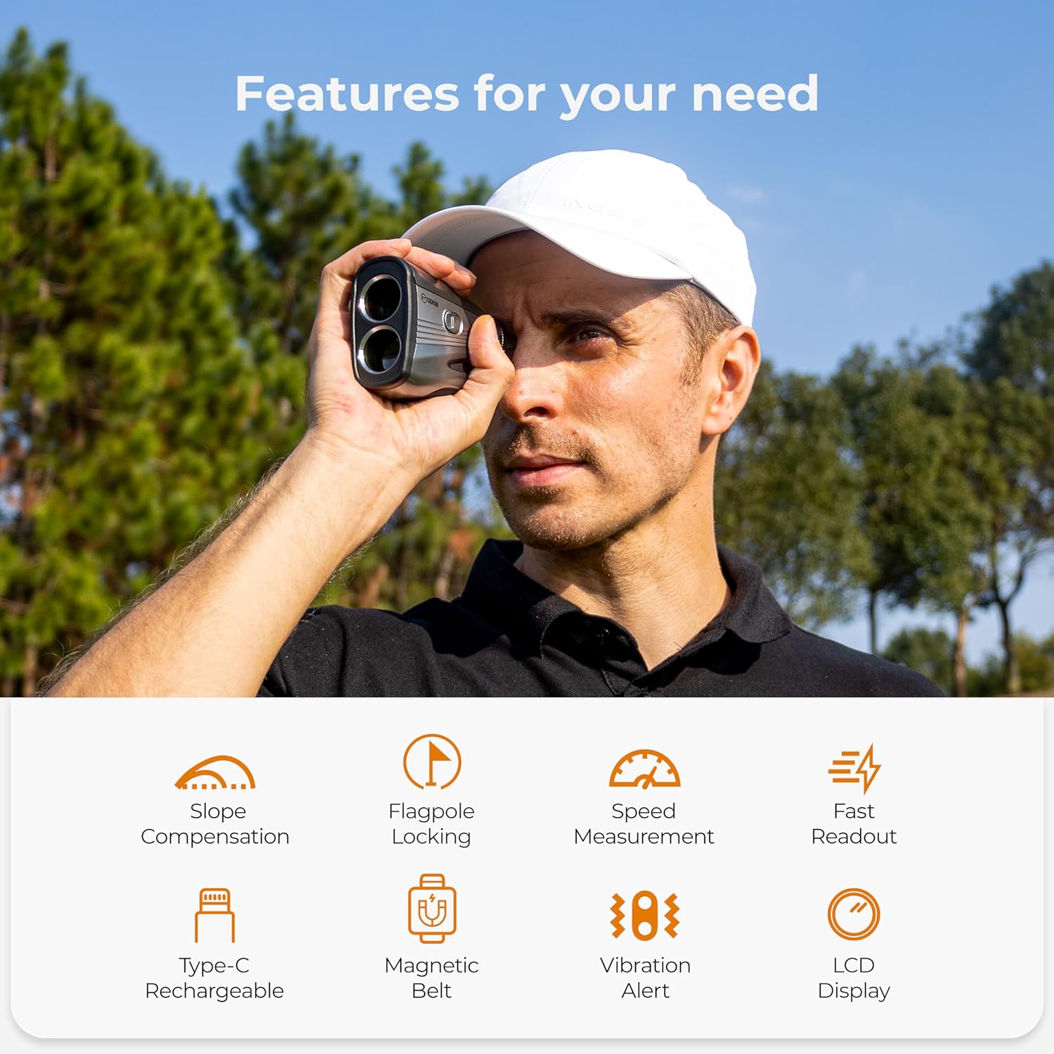 CIGMAN CT-1000 Golf Laser Rangefinder with Slope - Review - Stripey ...