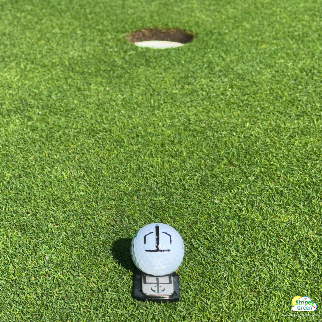 Trident Align Full Metal Adjustable Ball Marker - Review - Stripey Green TV